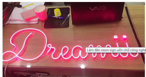 Chữ đen led neon, làm biển neon sign, đèn led - CÔNG TY TNHH QUẢNG CÁO ...